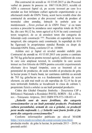 Darius Georgiu, a lăsat Oficiul de Studii Pedologice și Agrochimice